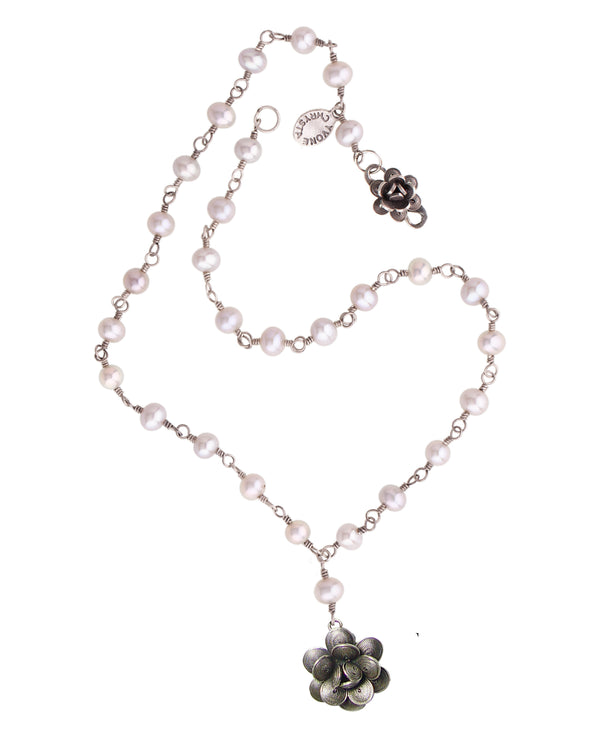 Blossom Pearl Necklace - Yvone Christa
